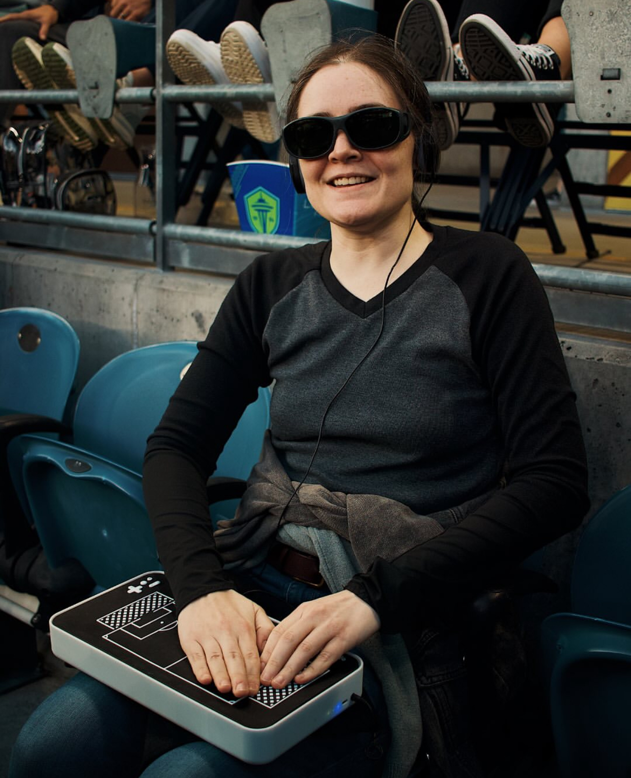 Touching the Game: Blind Fans Embrace New Tech at FIFA Club World Cup ...